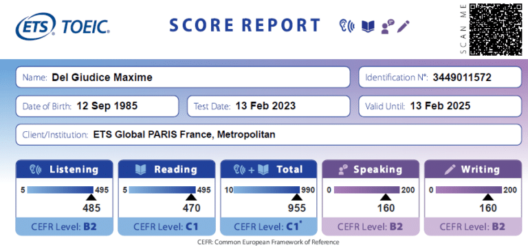 Le test TOEIC 4 skills, un indispensable pour son CV